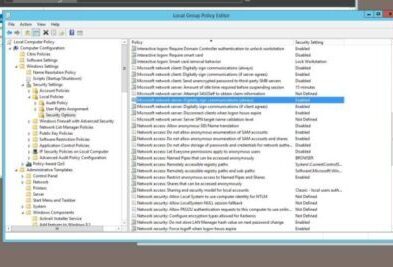 How to resolve SMB Signing not required Vulnerability - GISPP